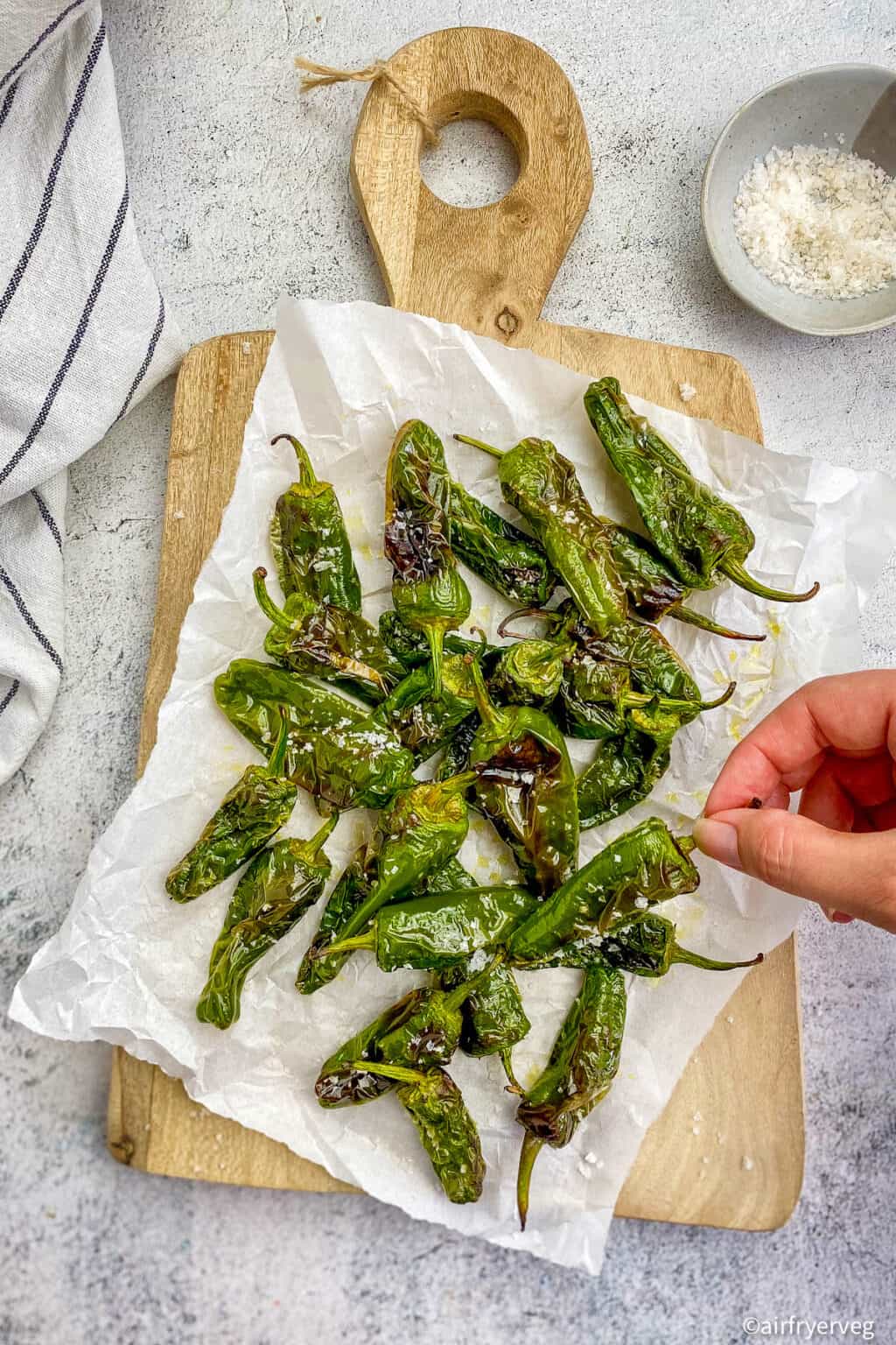Air Fryer Padron Peppers - airfryerveg.com